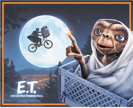 E.T. the Extra-Terrestrial Puzzel E.T Over The Moon (1000 stukken) | bol