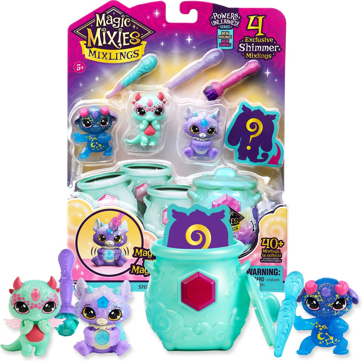 Magic Mixies Mixlings - Magisch Glinster Mega Pack (4 pack) Serie 2 | bol