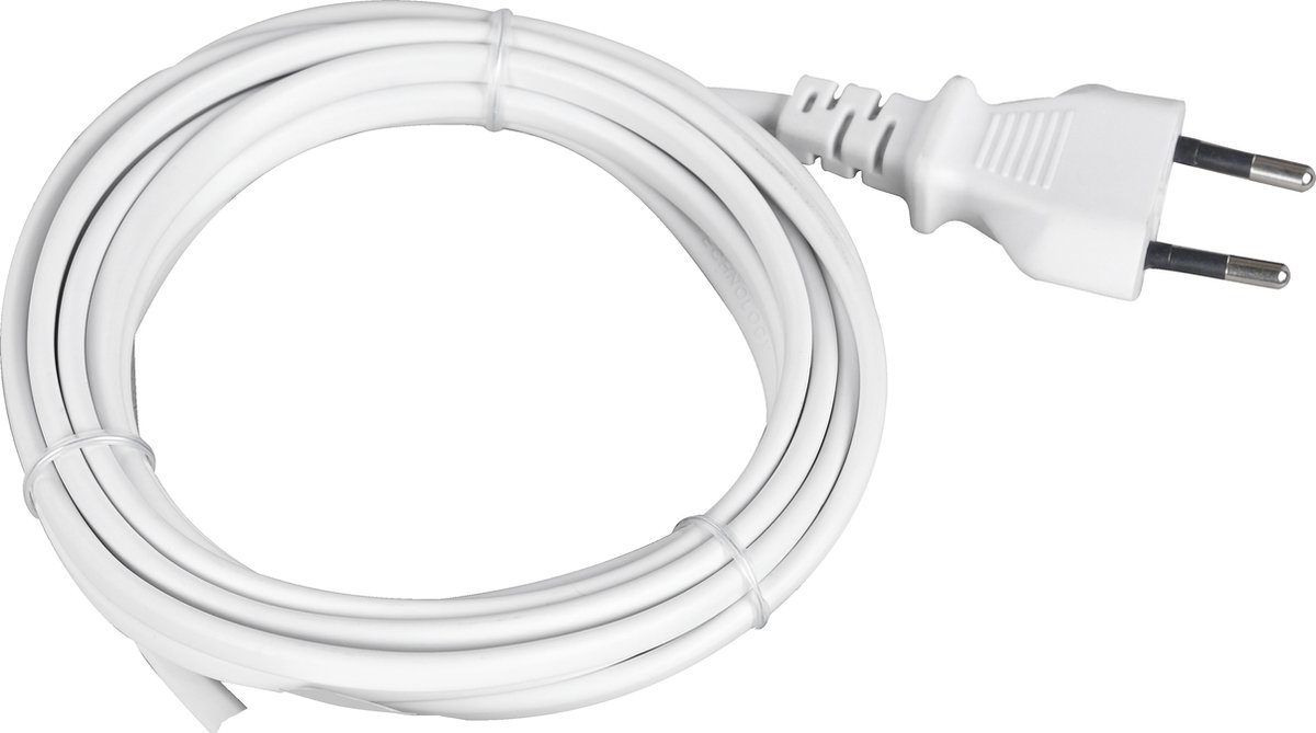 Euro snoer Wit - 1,8 meter | bol