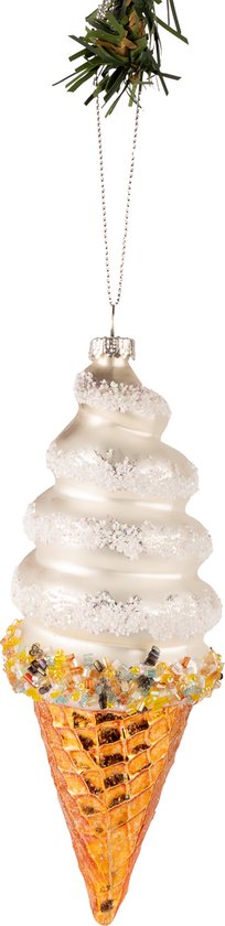 Nordic Light Kerstbal Softijsje 17 cm | bol