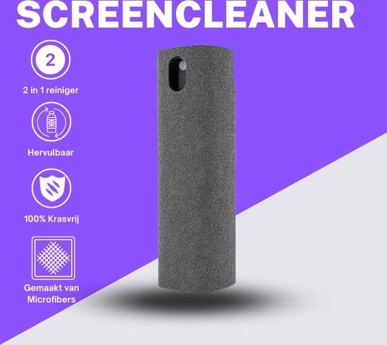 Screen cleaner | Schermreiniger | beeldscherm spray | screencleaner ...
