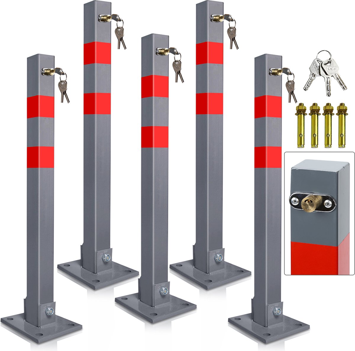 Parkeerplaats Slot - Parkeerbeugel - Oprit Ruimte Bewaker –Waterdicht ...