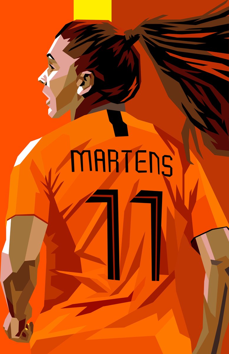 Lieke Martens Poster | Vrouwenvoetbal Poster | Leeuwinnenposter ...