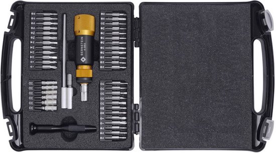 Bernstein Tools for Electronics 4-930 Bitset 46-delig 1/4 (6.3 mm) | bol
