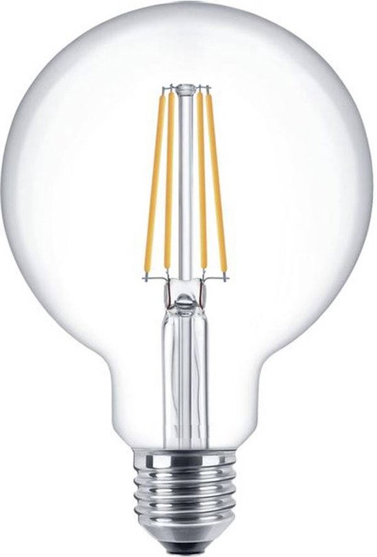 Tsong - LED Filament lamp dimbaar - XL GLOBE - E27 fitting - 4W vervangt 40W - 2700K... | bol