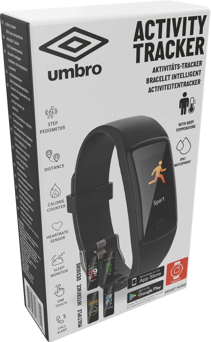 Umbro Smartwatch - Activity Tracker Bluetooth – Sporthorloge met ...