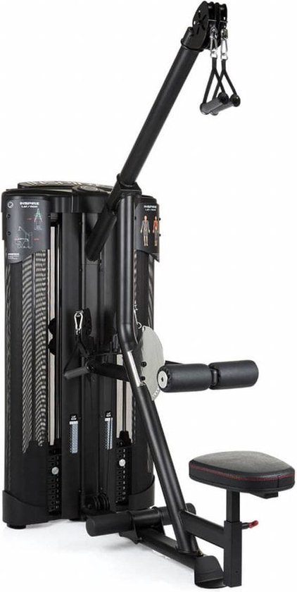 Inspire Fitness Dual Station - Lat Pulldown - Commercial Fitness - Krachtstation - Low... | bol