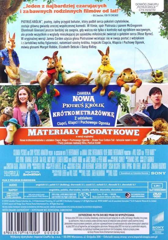 Peter Rabbit [DVD] (Dvd), Fayssal Bazzi | Dvd's | bol