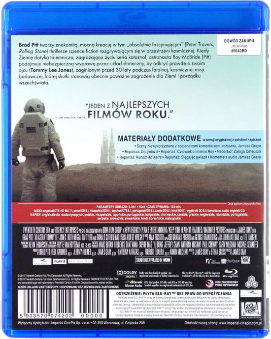 Ad Astra [Blu-Ray] (Blu-ray), Onbekend | Dvd's | bol