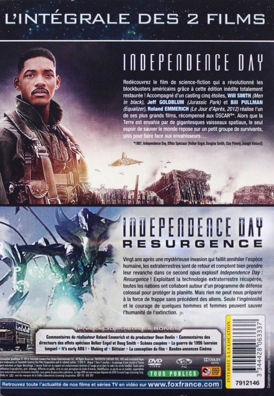 Independence Day: Resurgence [2DVD] (Dvd), Michael Moertl | Dvd's | bol