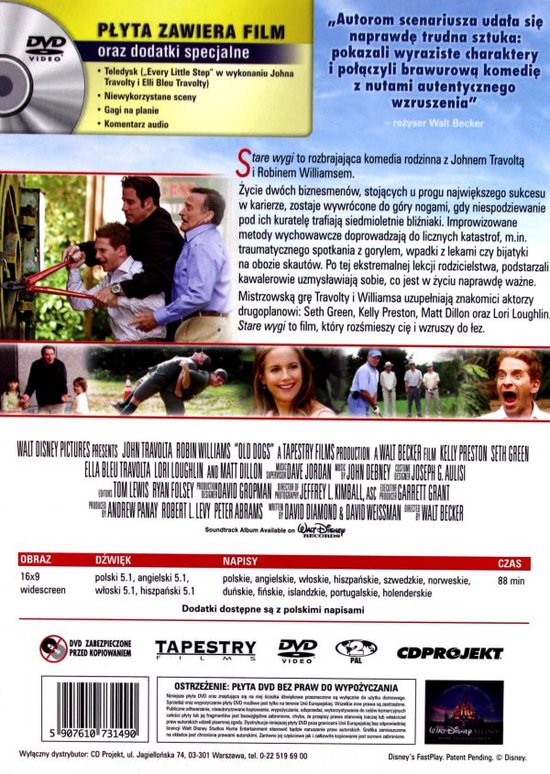 Old Dogs [DVD] (Dvd), Sab Shimono | Dvd's | bol
