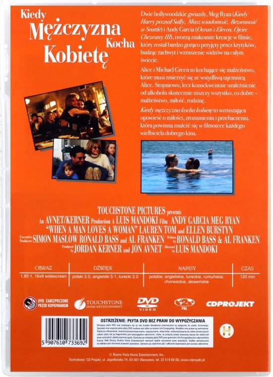 When a Man Loves a Woman [DVD] (Dvd), Meg Ryan | Dvd's | bol