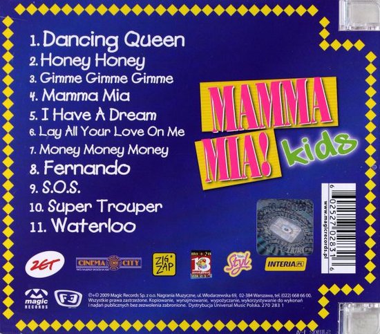 Mamma Mia Kids [CD], various artists | Muziek | bol