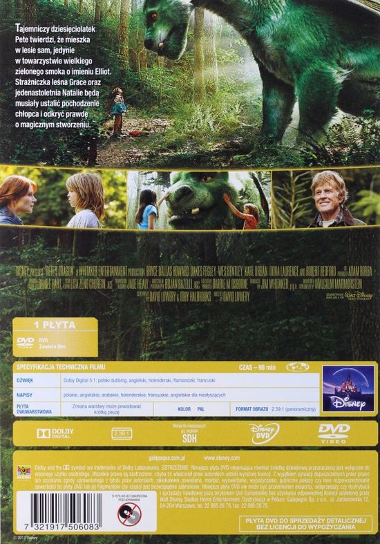 Peter en de Draak [DVD] (Dvd), Robert Redford | Dvd's | bol