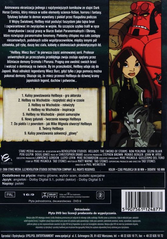 Hellboy Animated: Sword of Storms [DVD] (Dvd), Peri Gilpin | Dvd's | bol