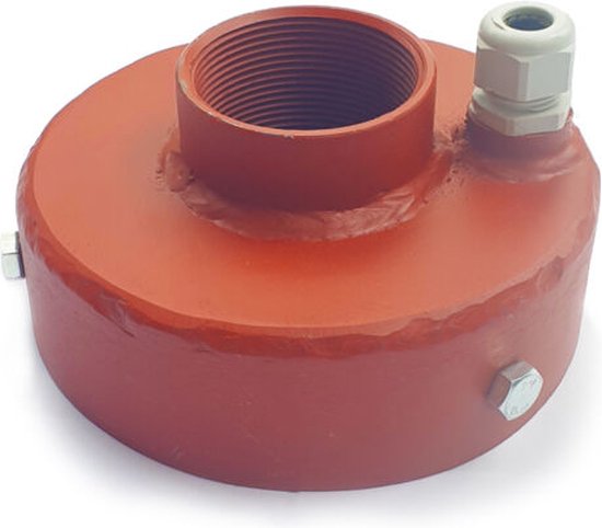 metalen putdeksel tbv. installatie bronpomp 125 mm doorvoer 2 inch | bol