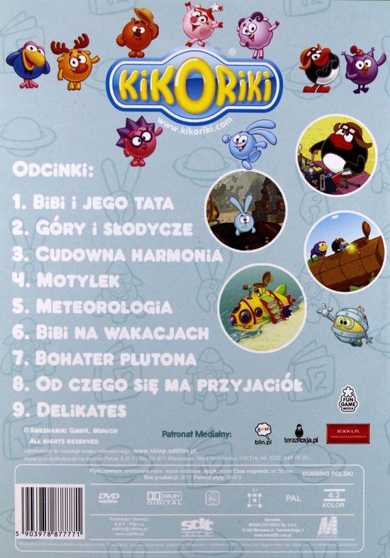 Kikoriki Dvd Dvd Dan Green Dvds Bol