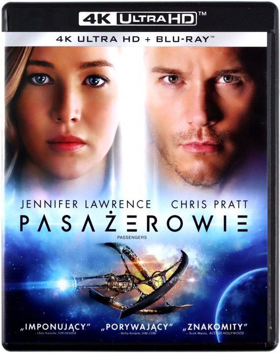 Passengers [Blu-Ray 4K]+[Blu-Ray], Chris Pratt | Dvd's | bol