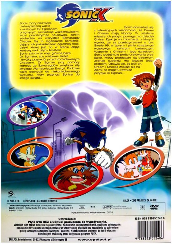 Sonic X [DVD] (Dvd), Suzanne Goldish | Dvd's | bol