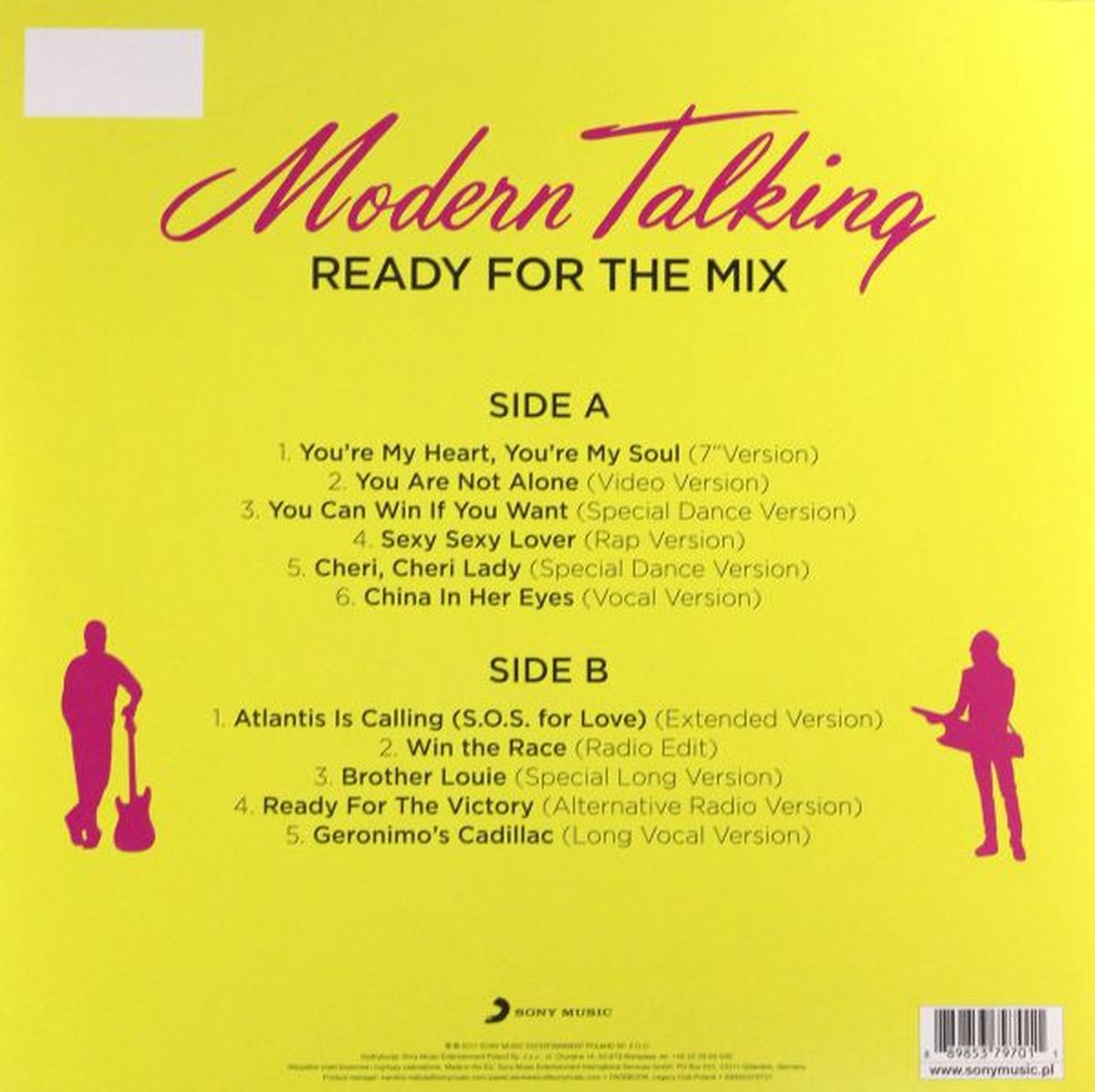 Modern Talking: Ready For The Mix (Limited) [Winyl], Modern Talking ...