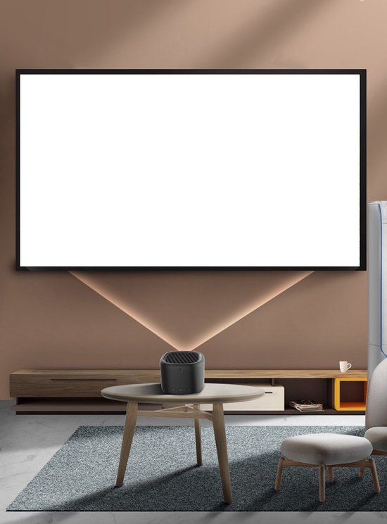 Projection screen - Beamer Screen - Wall - 100 Inch - Universal | bol