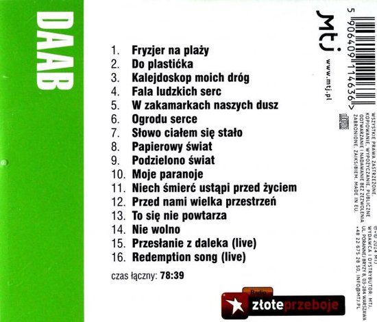 Daab: Kolory Muzyki [CD], Daab | Muziek | bol