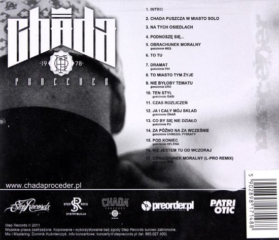 Chada: Proceder Plus 2020 [CD], Chada | Muziek | bol