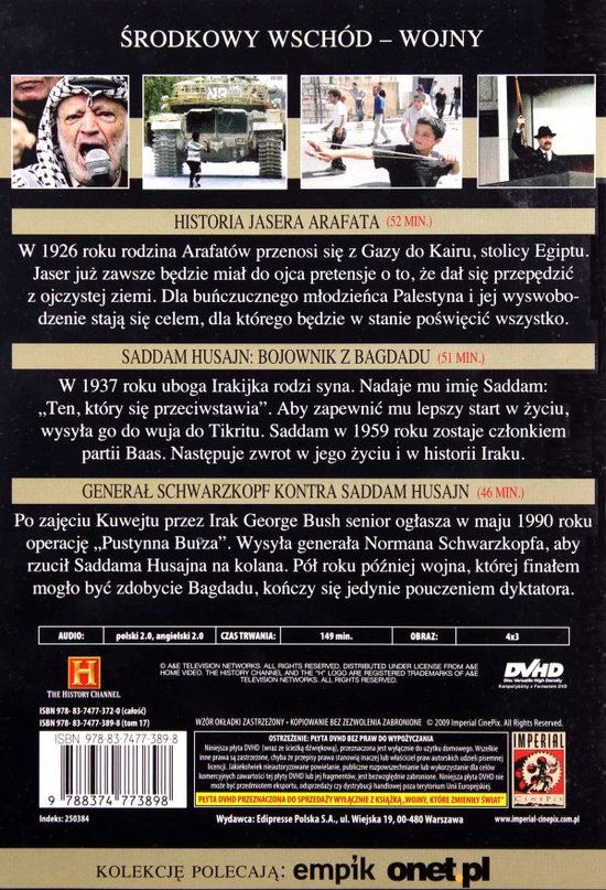 Środkowy Wschód Wojny od 1948 [DVD] (Dvd), Mara Wilson | Dvd's | bol