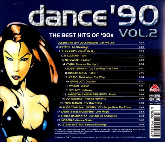 Dance '90 Vol.2 [CD], various artists | Muziek | bol