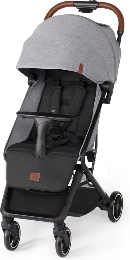 KinderKraft Nubi Buggy - Lichtgewicht en compact - Grijs | bol