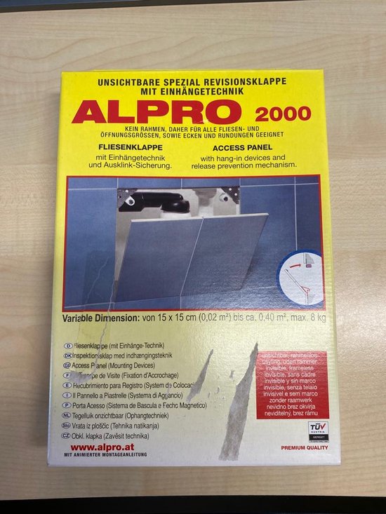 Walraven Alpro - Universeel inspectieluik verstelbaar max.0.5m2 | bol