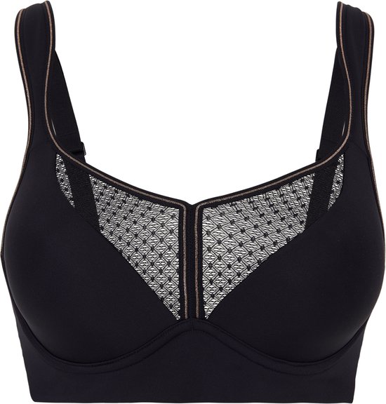 Simone Pérèle - Harmony Sport Beugel BH - maat 70F - Goud/Zwart | bol