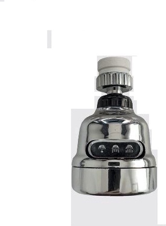 Noviplast Power Splash kraandop - Universele kraandop - Zilver | bol