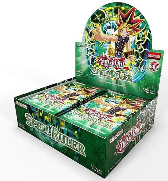 Yu-Gi-Oh! Spell Ruler Booster Box 2023 25th Anniversary | Games | bol