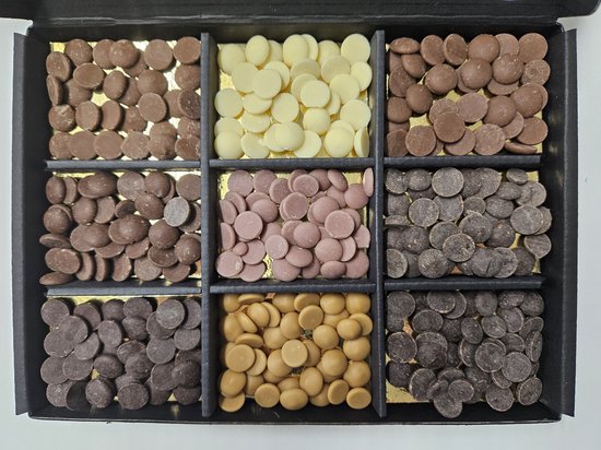 Belgische Chocolade Callets Proeverij Pakket 'Get Well Soon' | bol