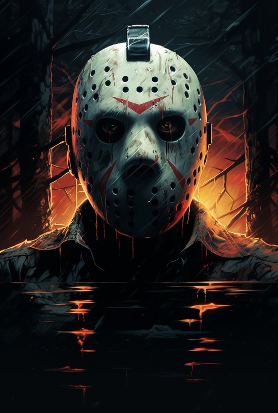 Jason Poster | Friday the 13 | Enge Poster | Halloween Poster ...