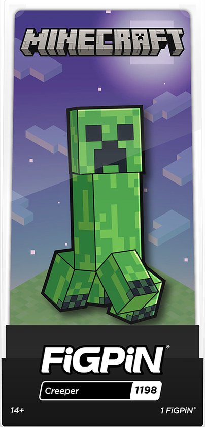 FiGPiN Minecraft - VerzamelPin - Creeper - 1198 | bol.com