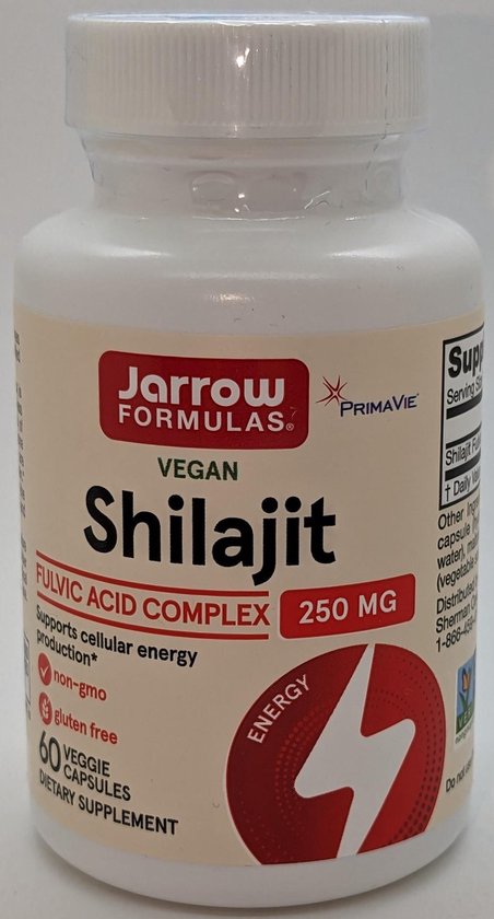 Shilajit Fulvic Acid complex 60 capsules - shilajit fulvuszuurcomplex ...