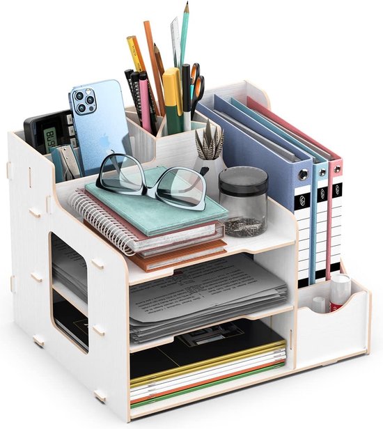 Bureau-organizer, bureau-organizer, bureau-lade, bureau-organizer, hout ...