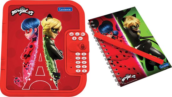 Miraculous Ladybug geheim veilige elektronische notebook | bol