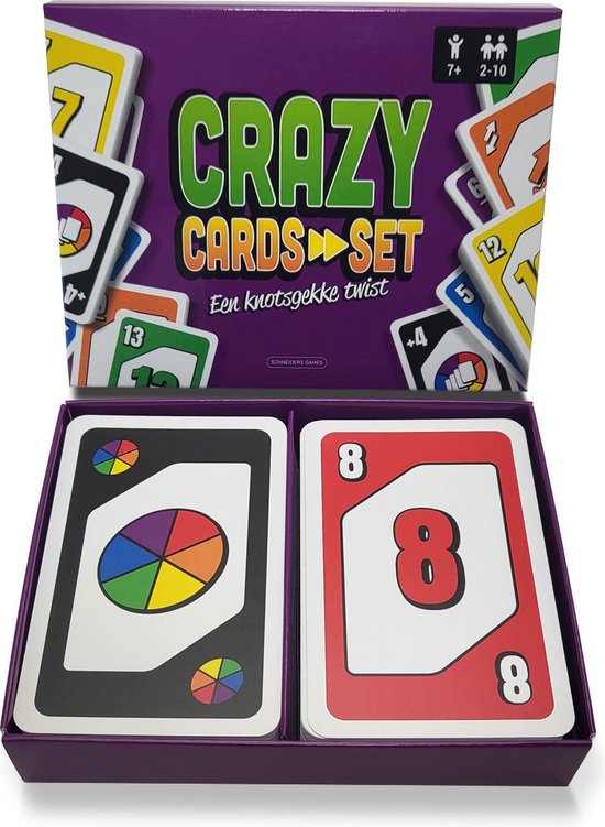 Crazy Cards Set - Games | bol