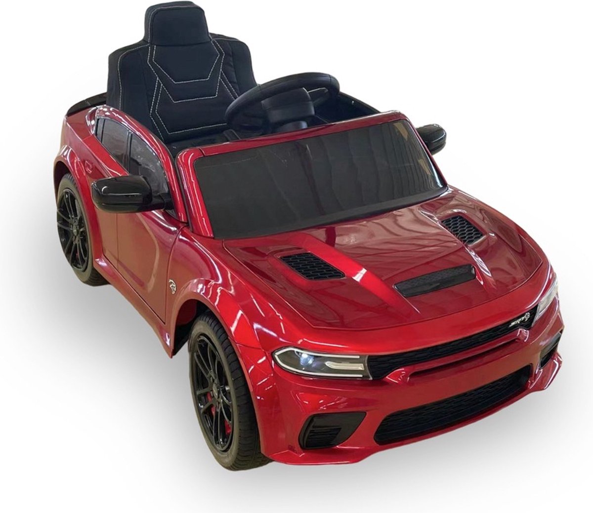 Kars Toys - Dodge Charger SRT - Elektrische Kinderauto - Rood - Met ...