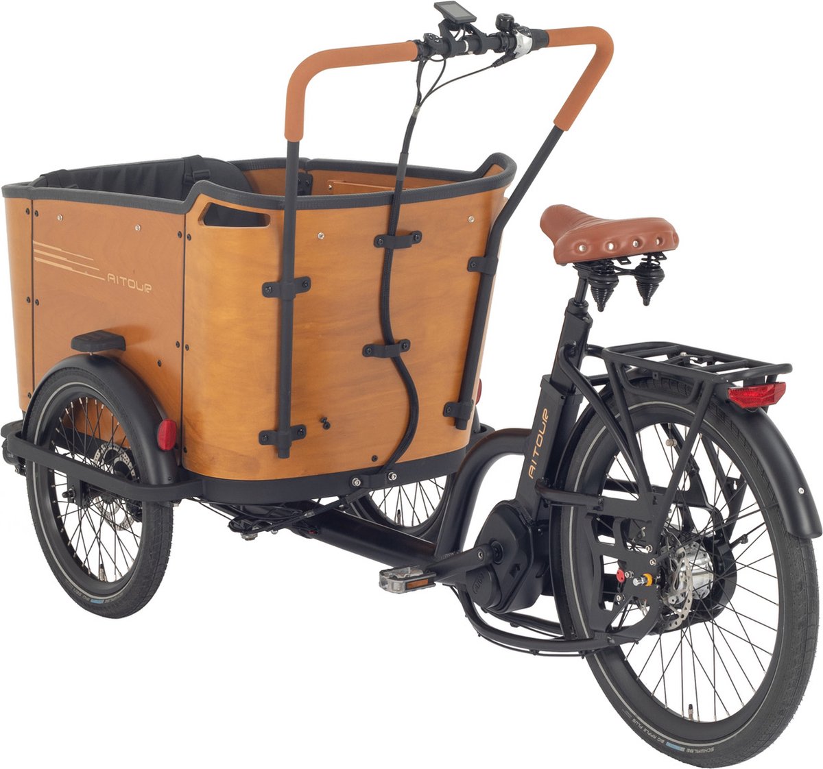 Aitour Family-C, elektrische bakfiets, Nexus 7 naaf, 48V, 13.4Ah | bol.com