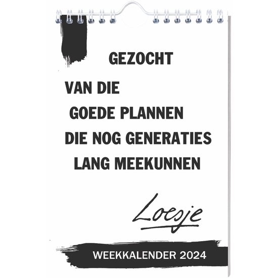 Loesje Jaaragenda & Weekkalender 2024 | bol