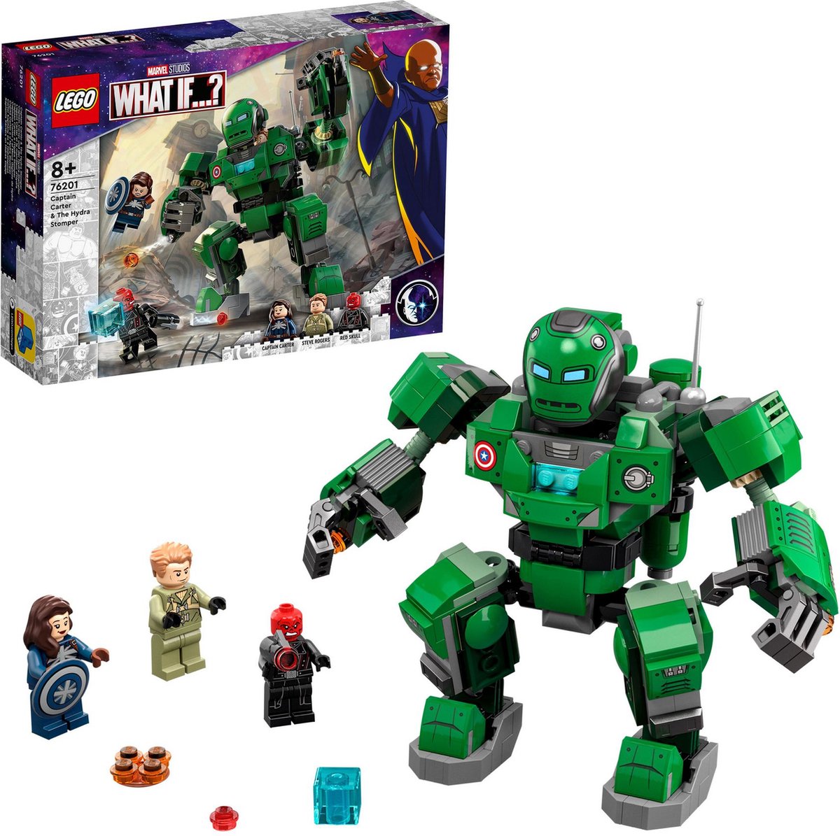 LEGO Marvel What If?! - Captain Carter & The Hydra Stomper - 76201 ...