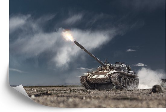Fotobehang Gevechtstank | bol.com