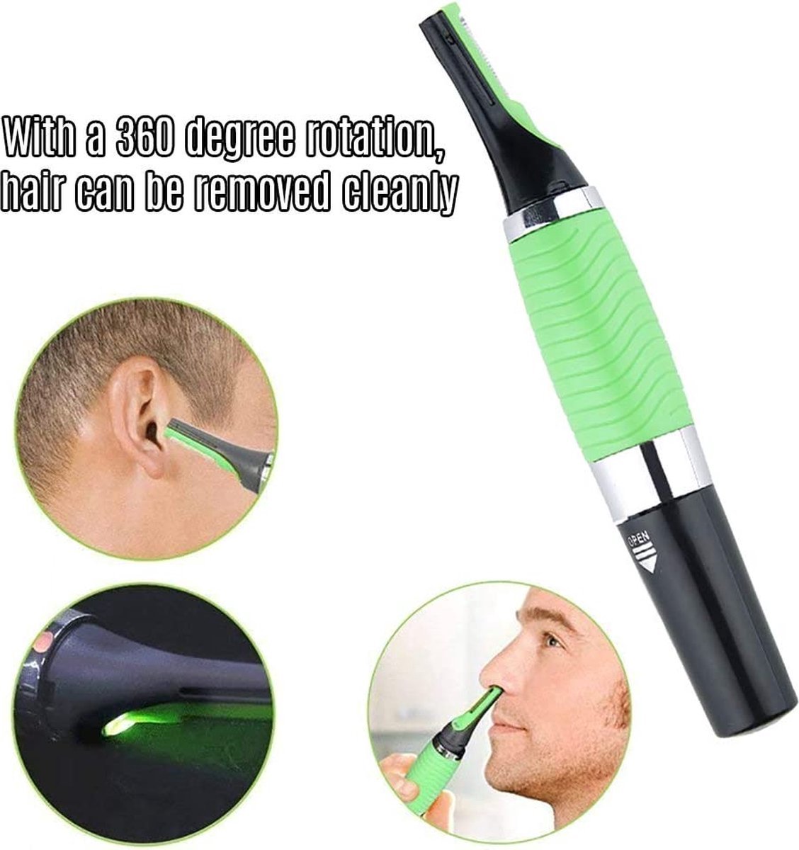 Borvat® | Oortrimmer | Neustrimmer | Oor | Neus | Wenkbrauw | Nek ...