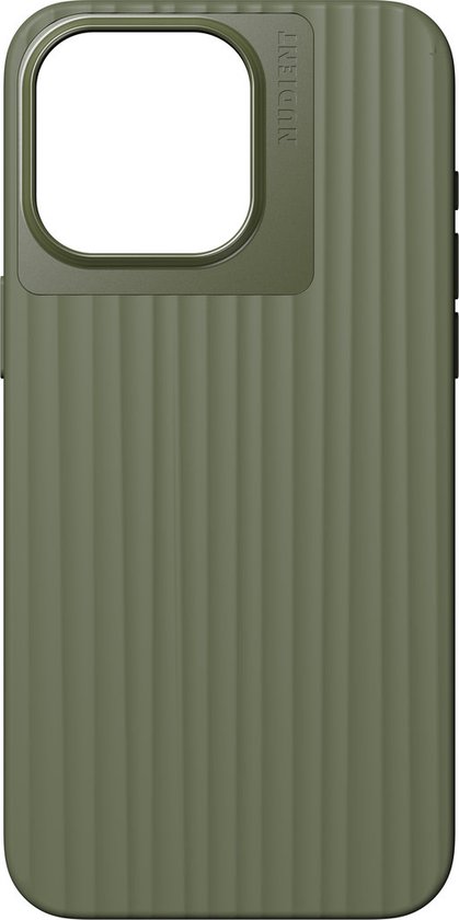 Nudient Bold Case Apple iPhone 15 Pro Max Olive - Groen | bol