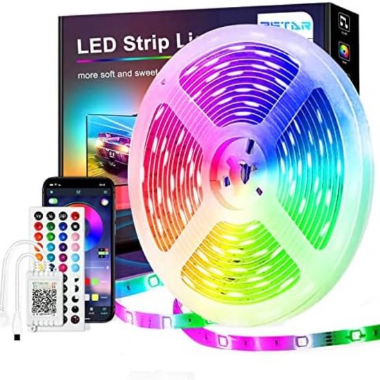 ledstrip - Bluetooth - RGB LED Strip - ledstrip met afstandsbediening ...