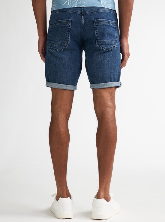 Petrol Industries - Heren Bassano Regular Jeansshort Shockwave - Blauw ...